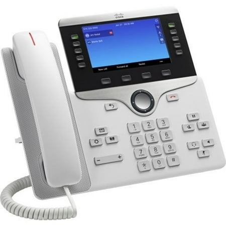 Cisco 8841 VoIP Phone PoE with Color LCD Display - White - Walmart.com