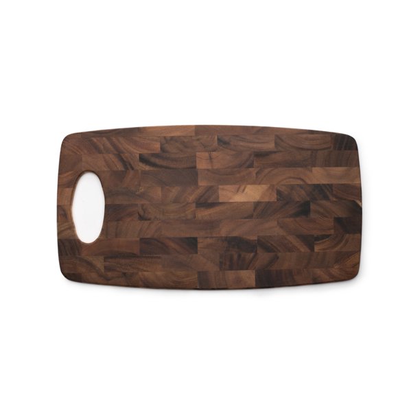End Grain Cutting Board, Acacia Wood - Walmart.com - Walmart.com