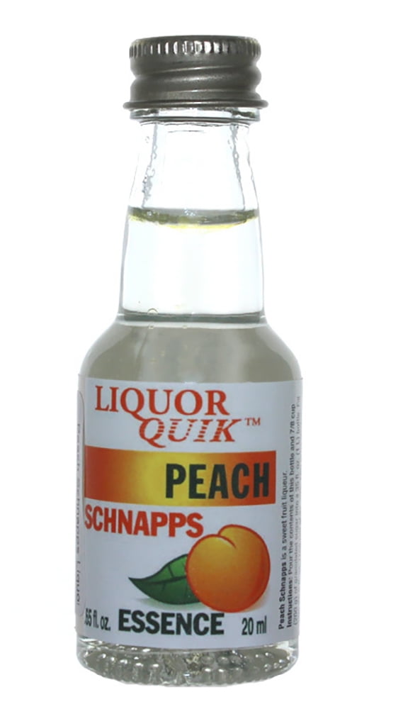 Liquor Quik Natural Schnapps Essence 20 mL (Peach Schnapps) - Walmart.com