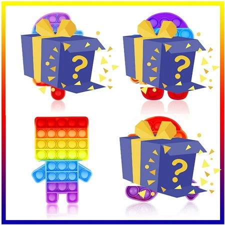 IGUOHAO 4 Packs Pop Poop Fidget Toy, Sensory Anxiety Stress Relief ...