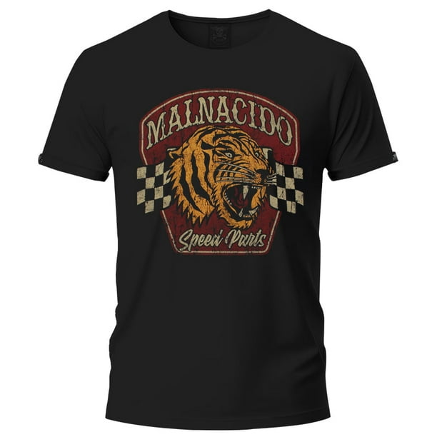 Playera Negra Manga Corta Chica Malnacido | Bodega Aurrera en línea