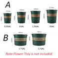 Plastic Nordic Gallon Lotus Root Decoration Garden Supplies Planters ...