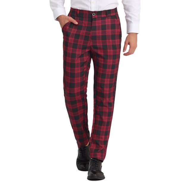 Mens Checkered Pants