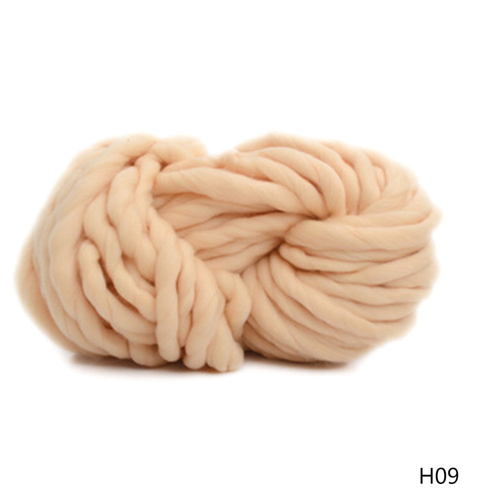 Wool Super Chunky Yarn Big Roving Yarn for Knitting Crocheting Felting ...