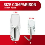 Command Small Wire Toggle Hooks, Clear, Damage Free Decorating, 9 Hooks ...