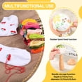 TUWAFE Mini Darning Loom Kit, Mushroom Knit Patch Kit, Mending Tool ...