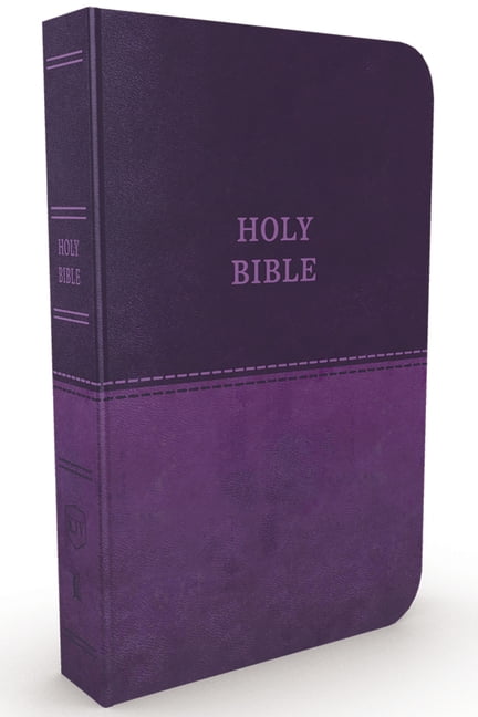KJV, Thinline Bible, Large Print, Imitation Leather, Red Letter Edition ...