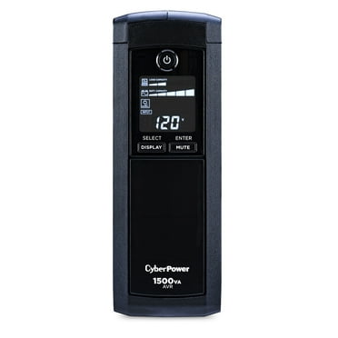 CyberPower 1500VA PFC UPS LCD - Power Backup Battery, Surge Supply ...