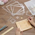 9Pcs Squares Router Templates 9.8/8.5/7.4/6.5/5.5/4.5/3.5/2.5/1.4 Inch ...