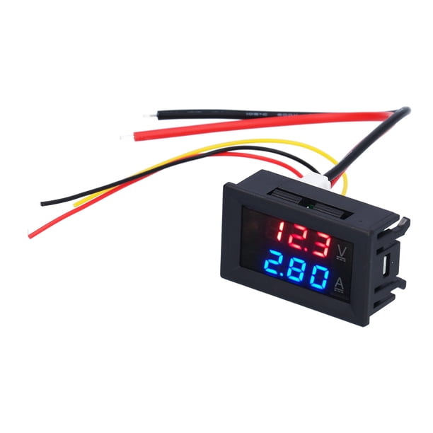 Voltage Amperage Panel,Digital Voltmeter Ammeter Dual Multimeter Panel ...