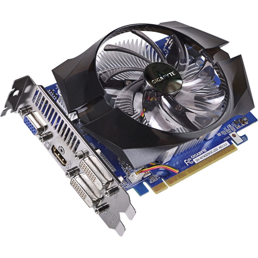 Gigabyte NVIDIA GeForce GT 740 Graphic Card, 2 GB GDDR5 - Walmart.com ...