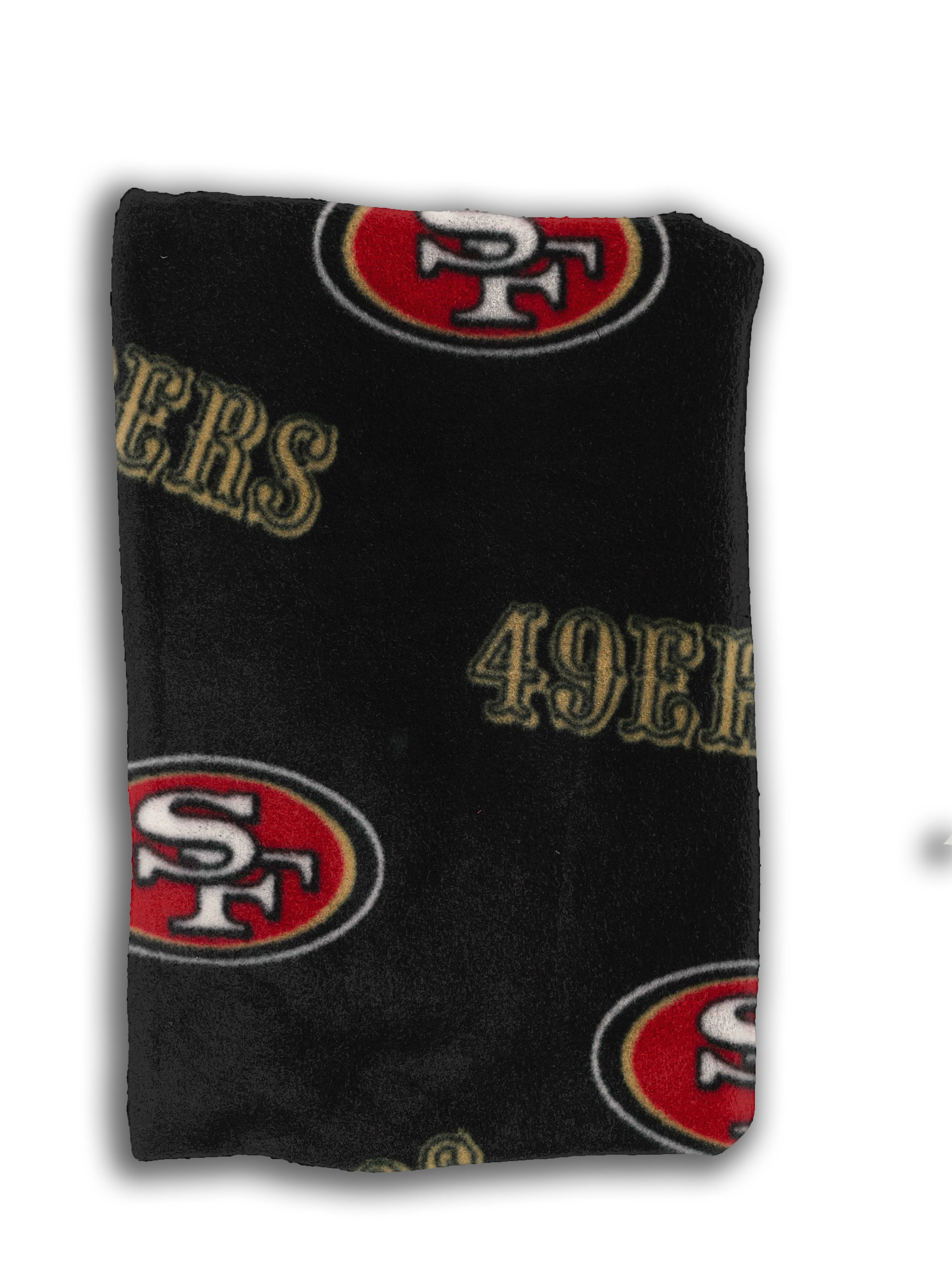 San Francisco 49ers 58" x 2 yd 100% Polyester Fleece Logo Baseball ...