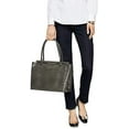 Kate Spade Knightsbridge Constance Croc Graphite - Walmart.com