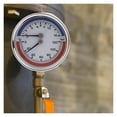Liquid Filled Pressure Gauge 0-16Bar 0-120 Thermal Pressure Gauge ...