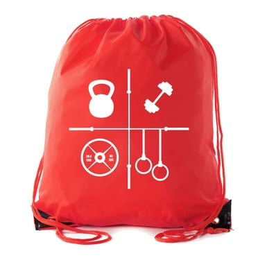 Power Lifting Backpacks, Extreme Fitness Drawstring Bags Weightlifting ...