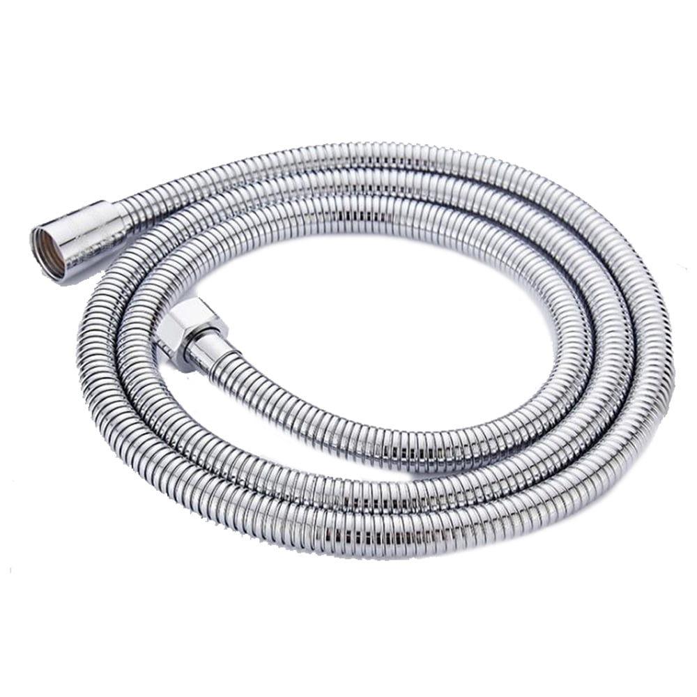 Chrome-plated hand held shower head hose with brass plug and nut ...