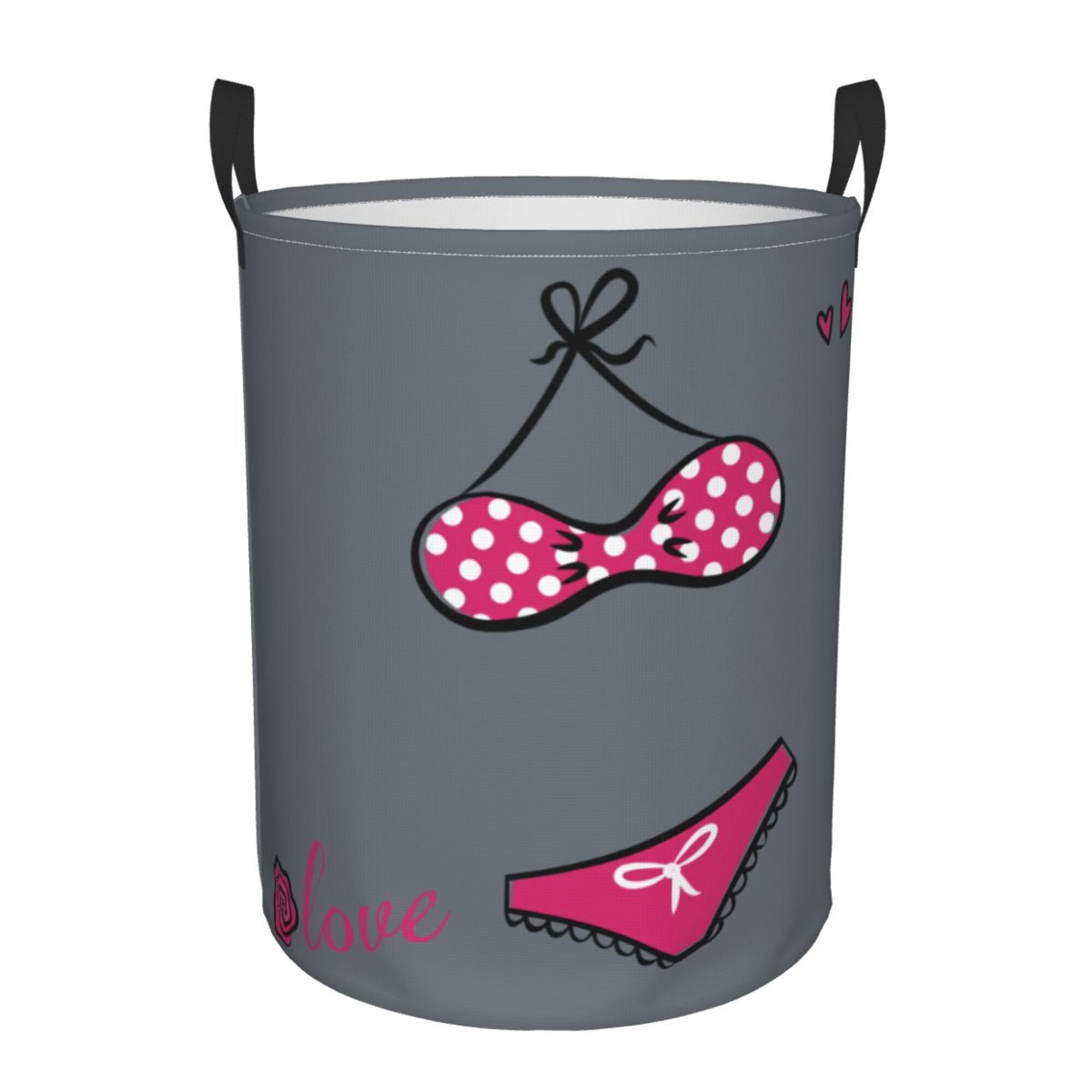 DouZhe Waterproof Collapsible Large Laundry Baskets, Bikini Lingerie ...