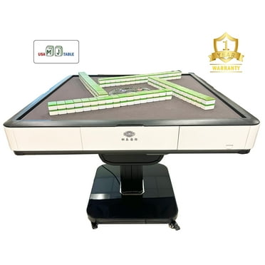 USAMJTABLE MJ-T200 Gray Ultra-Thin 4-Legs Dining Table Style Automatic ...