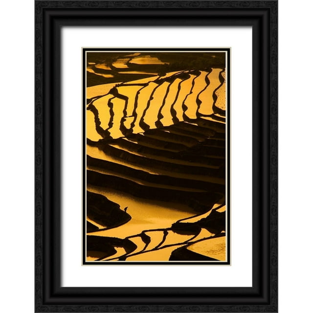 Sandstrom, Andreas 17x24 Black Ornate Wood Framed with Double Matting Museum Art Print Titled ...