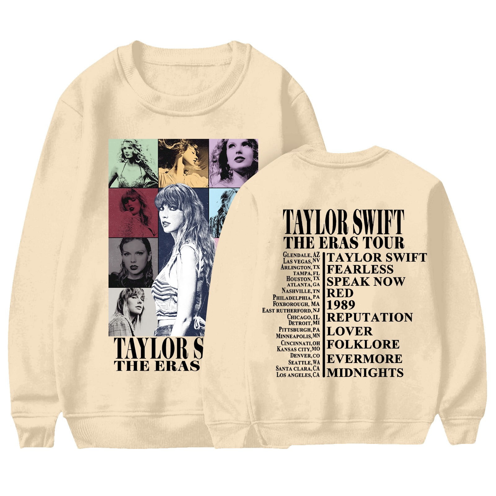 Click here for Taylor Swift Costume Womens Fashion Casual Long Sl... prices