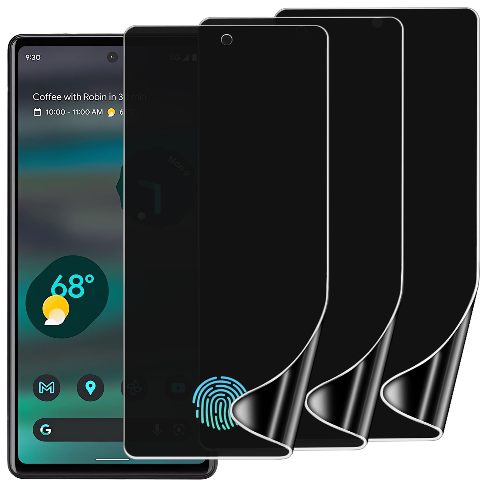 Click here for Zonyee 3 Pack Privacy Screen Protector For Google... prices