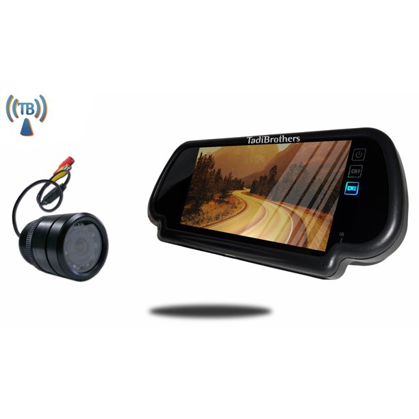 Tadibrothers 7 Inch Visor Monitor and a Wireless 150 Degree Bumper ...