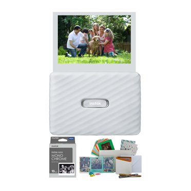 Fujifilm Instax Link Wide Instant Smartphone Photo Printer (Gray ...