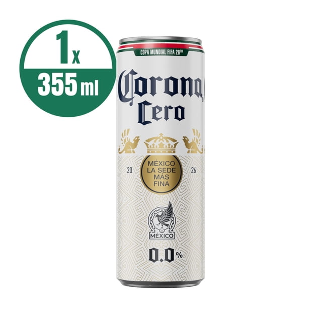 Cerveza Corona cero sin alcohol 355 ml | Walmart en línea