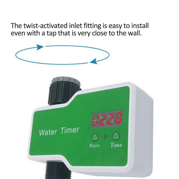 Irrigation Timer,Automatic Flower Waterer Solenoid Solenoid Valve Timer ...