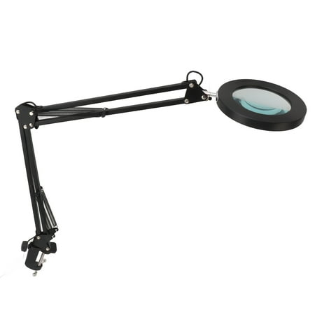 Swing Arm Magnifying Lamp, Magnifying Desk Lamp 10X For Close Work ...