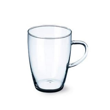 Simax Glassware Clear Glass Coffee Mug Set | Cold, Heat, and Shock ...
