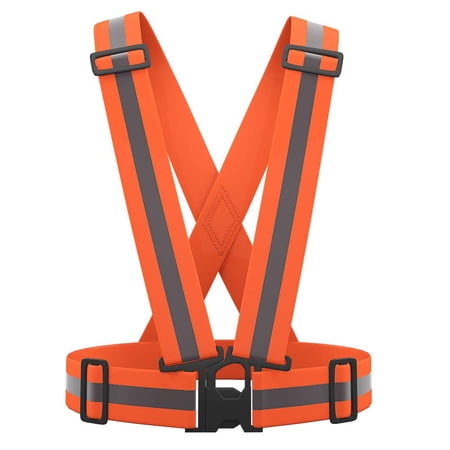 ShenMo Color Reflective Vest with Hi Vis Bands, Fully Adjustable ...