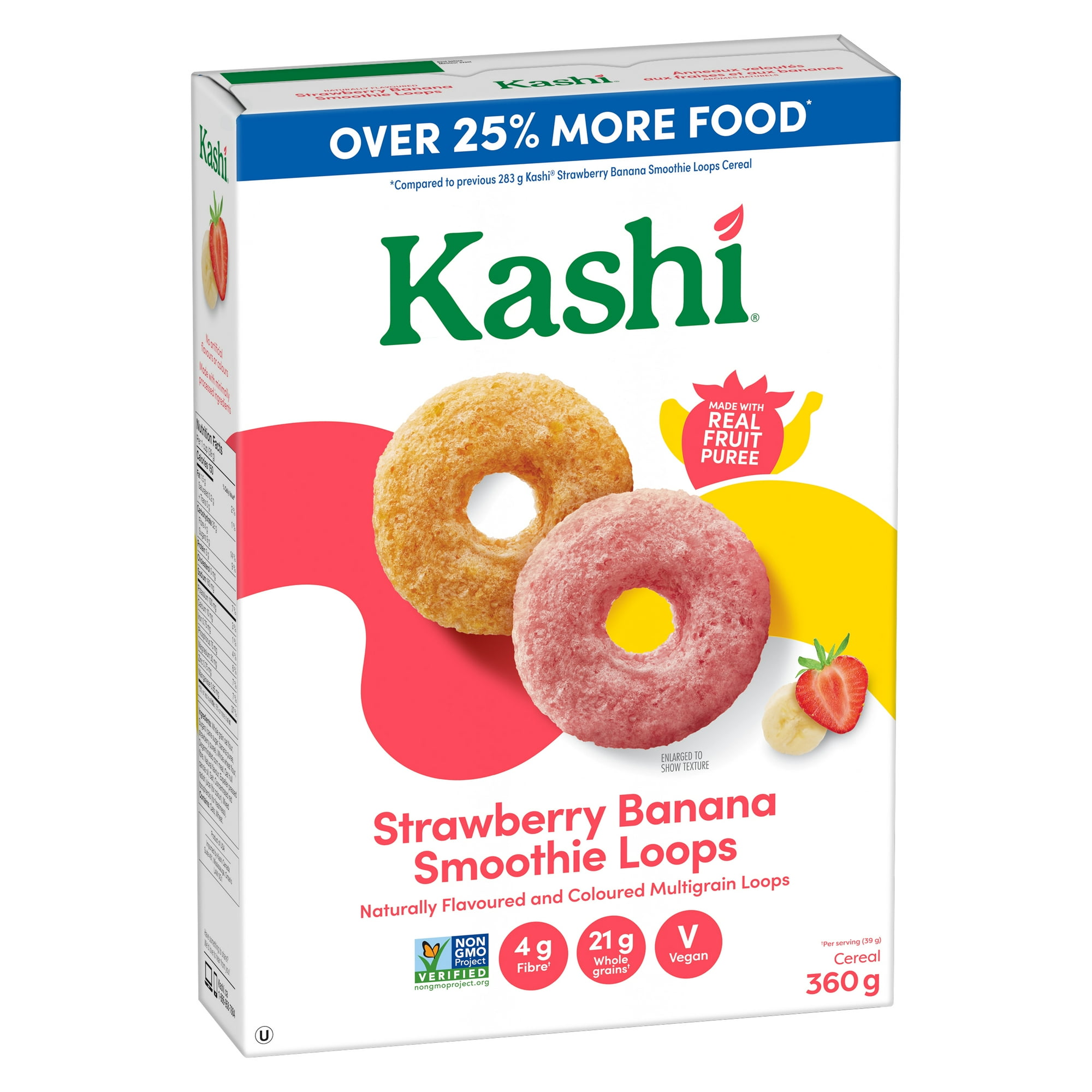 Click here for Kashi Strawberry Banana Smoothie Loops 360g Cereal... prices