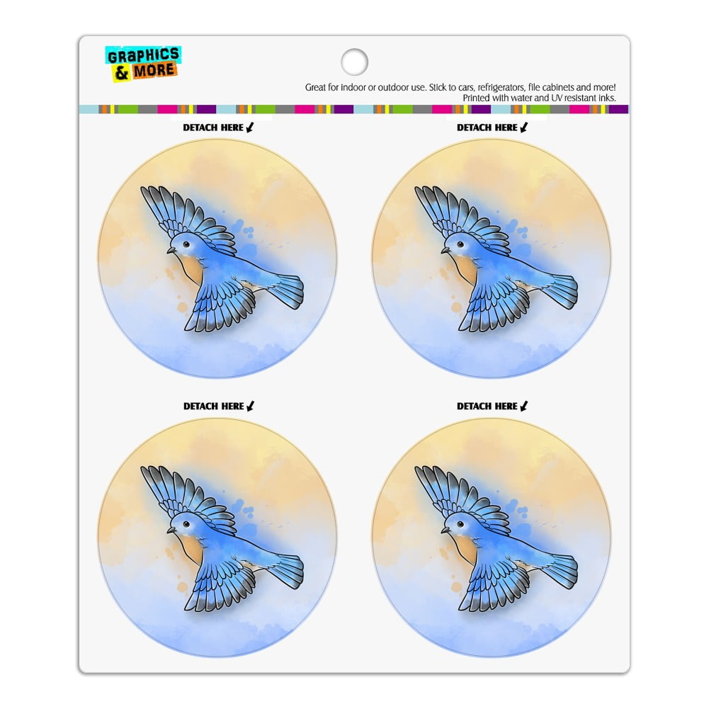 Eastern Bluebird Watercolor Northeastern Bird Refrigerator Fridge ...