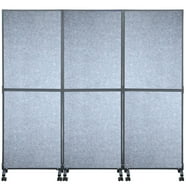Office Acoustic Room Divider with Wheels, Sound Proof Dividers ...