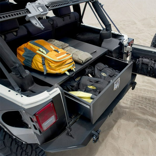 Smittybilt Rear Lockable Storage Box - 2763 - Walmart.com