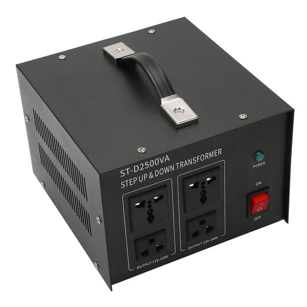 Step Up Buck Transformer,2500W Voltage Transformer 110‑120V AC Voltage ...