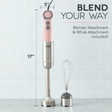 Dash Chef Series Immersion 5 Speed Stick Blender - Stainless Steel ...