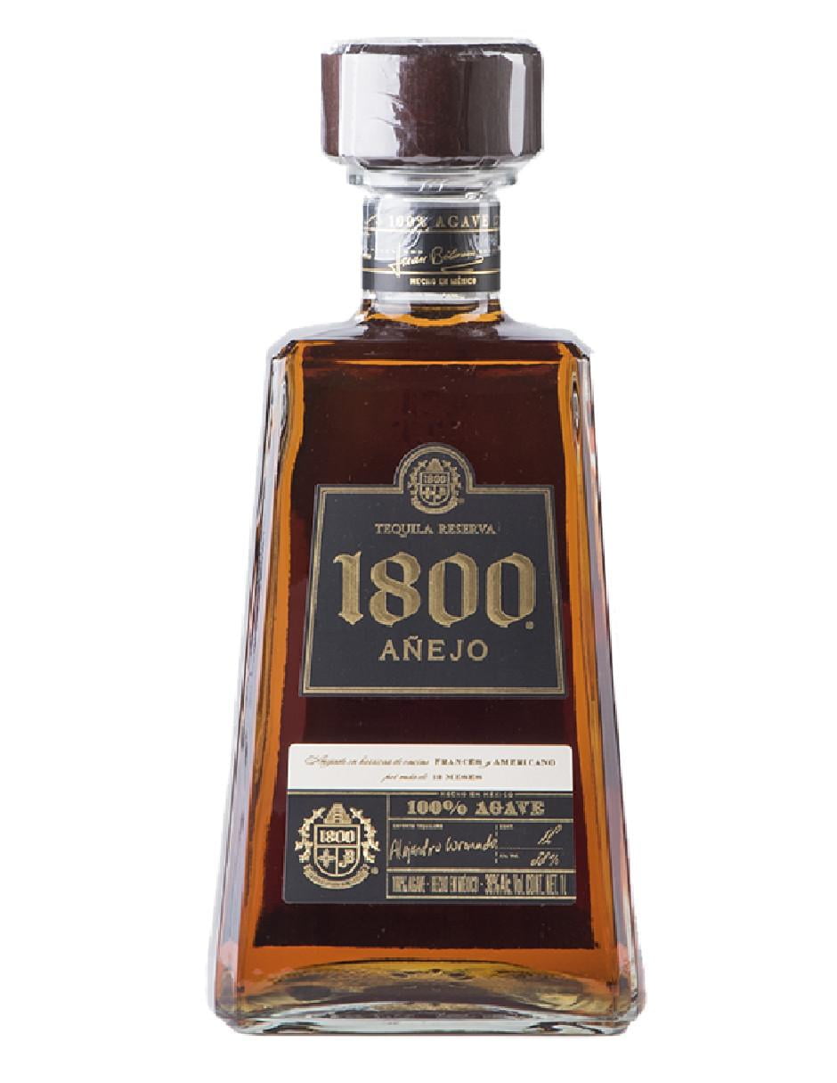 Pack de 2 Tequila 1800 Reserva Antigua Añejo 1 L 1800 Reserva Antigua ...