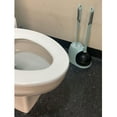 All Top Bargains Turbo Plunger with Enclosed Bowl Brush, Stand Combo ...