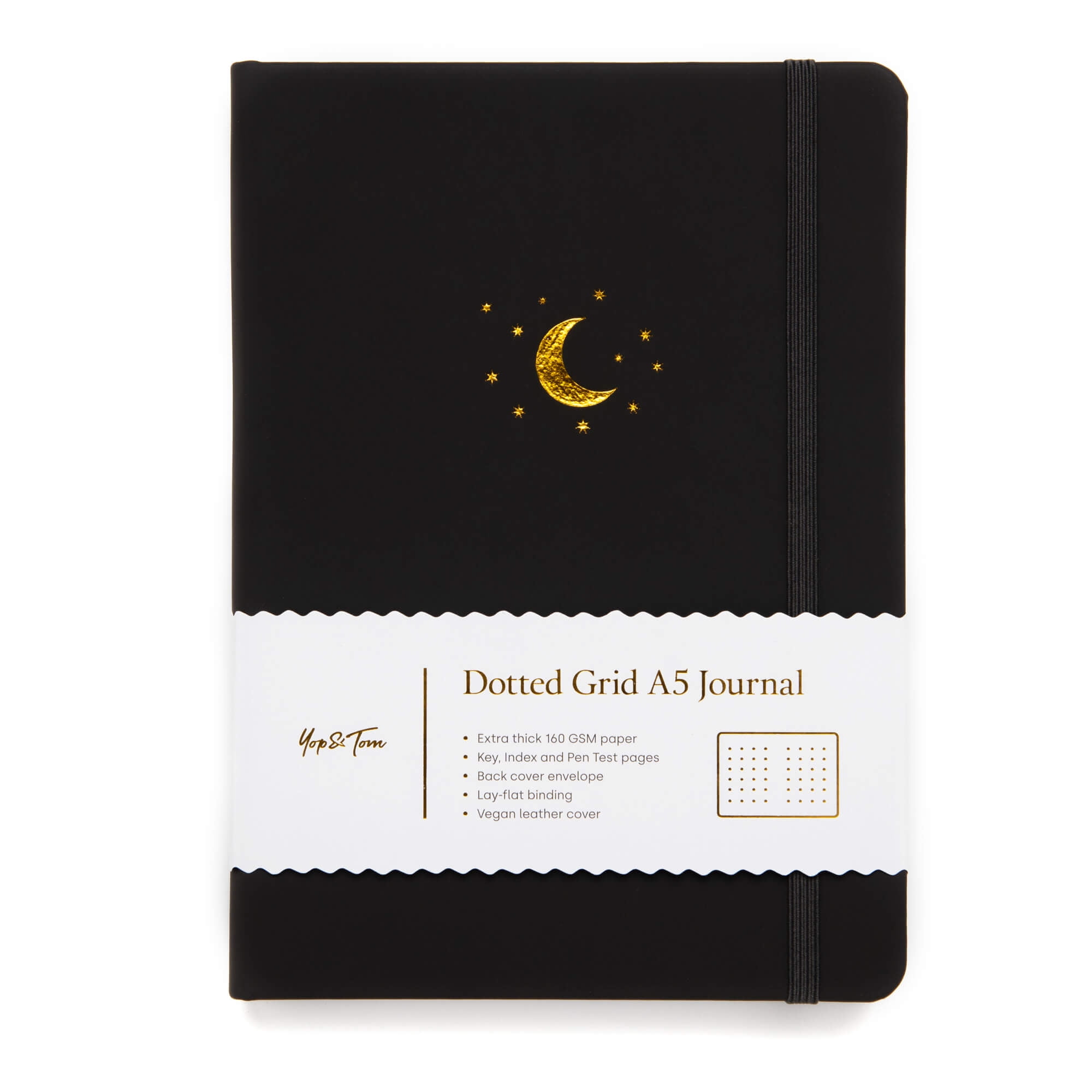 Yop & Tom - Bullet Dot Grid Journal Extra Thick Paper 160 GSM ...