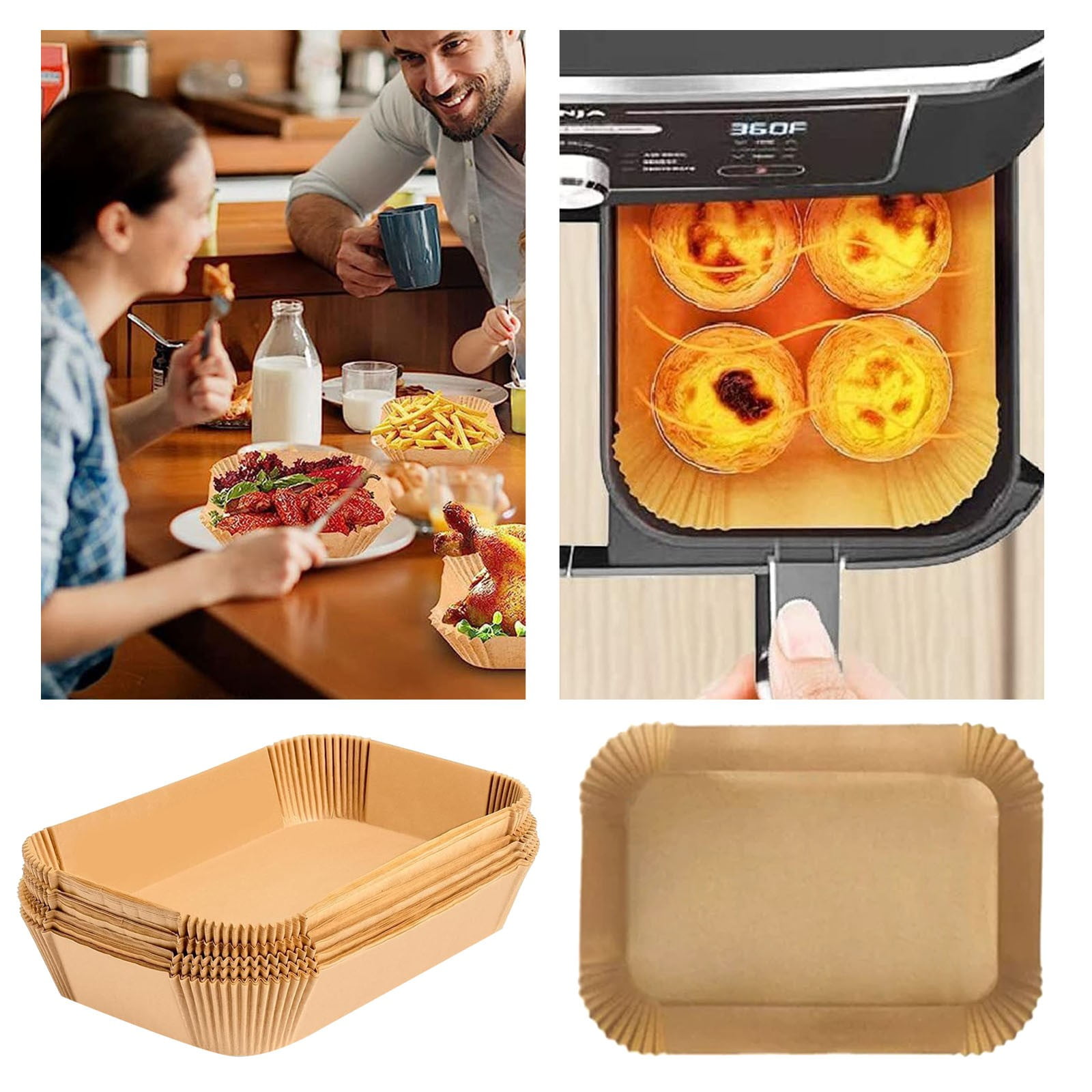 Click here for Vivavault 100-Pack 87-Inch Disposable Parchment Pa... prices