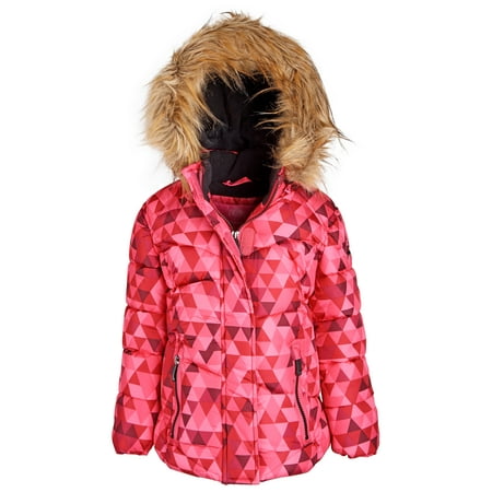 Weatherproof - Weatherproof Little Girl Down Alternative Winter Fleece ...