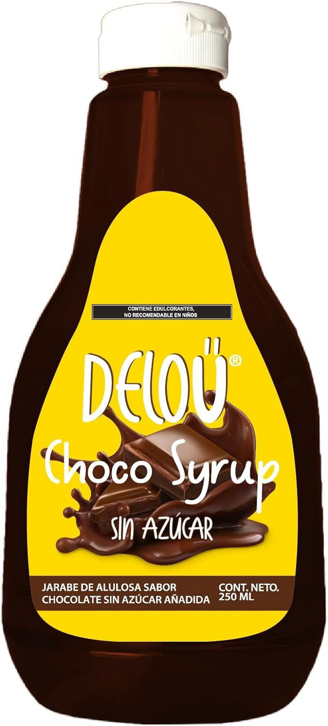 Deloü Choco syrup Jarabe de chocolate Keto | Walmart en línea