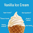 ColdSnap Vanilla Ice Cream Pods – Premium, Creamy Single-Serve Vanilla ...