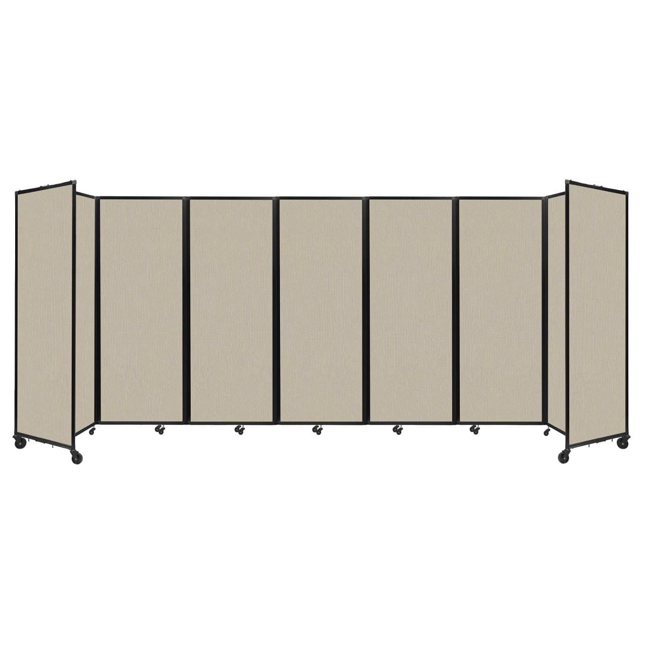 "Versare Room Divider 360 Portable Wall Partition | 7 Panels Wide | 19 ...
