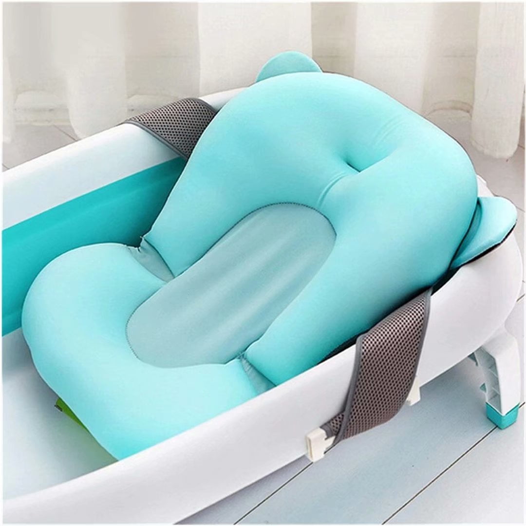 Cribun Newborn Baby Bath Seat Support Net Bathtub Sling Shower Mesh ...