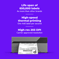 Rollo Commercial Grade 4x6 Thermal USB Shipping Label Mail Machine ...