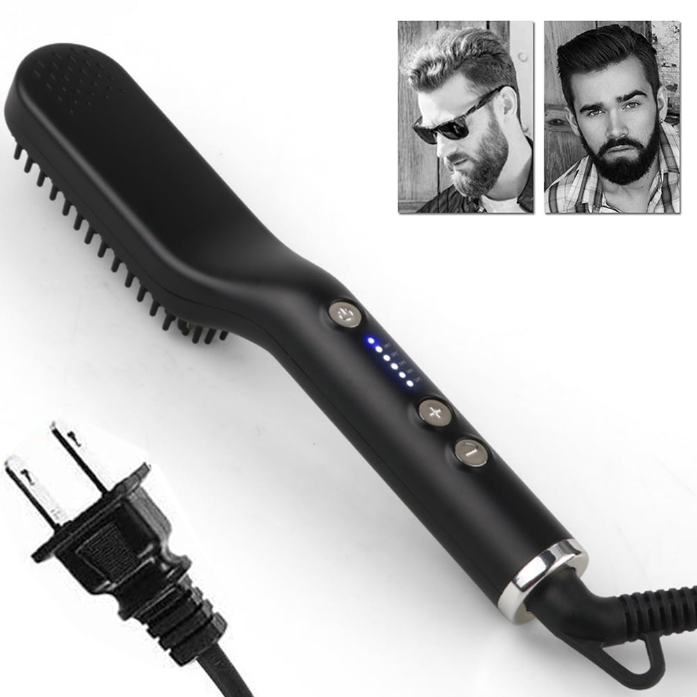 Premium Beard Straightener for Men - Cutting Edge Ionic Beard ...