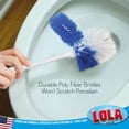 Classic Toilet Brush w/Under-The-Rim Scrubber 2 Pack Deep Cleans The ...